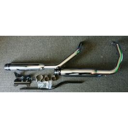 2014-later Sportster Exhaust with Screaming Eagle Slip-Ons and Satin ...